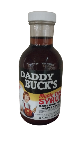 Daddy Bucks Table Syrup & Maple Syrup Blend 12oz – PineapplesFarmMarket